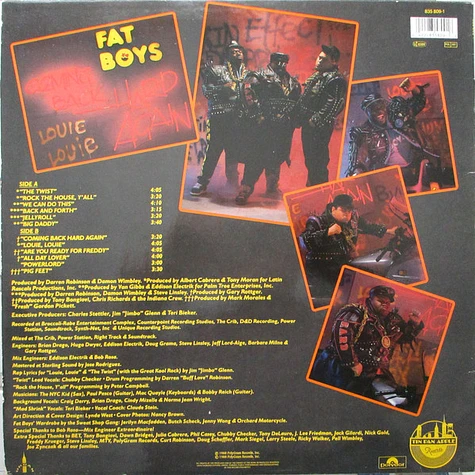 Fat Boys - Coming Back Hard Again - Vinyl LP - 1988 - EU - Original | HHV
