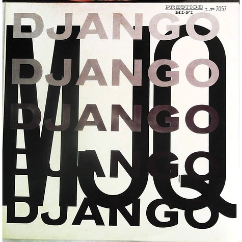 The Modern Jazz Quartet - Django - Vinyl LP - 1975 - JP - Reissue | HHV