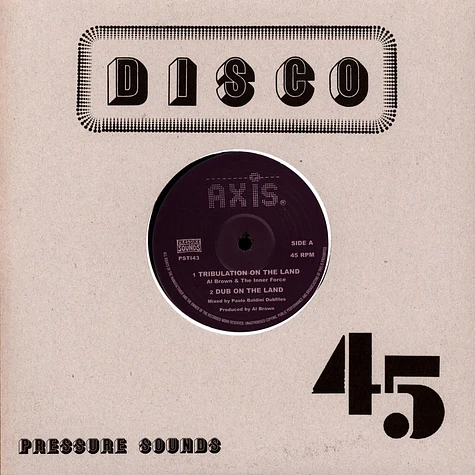 Al Brown & The Inner Force Mixed By Paolo Baldini Dubfiles ...