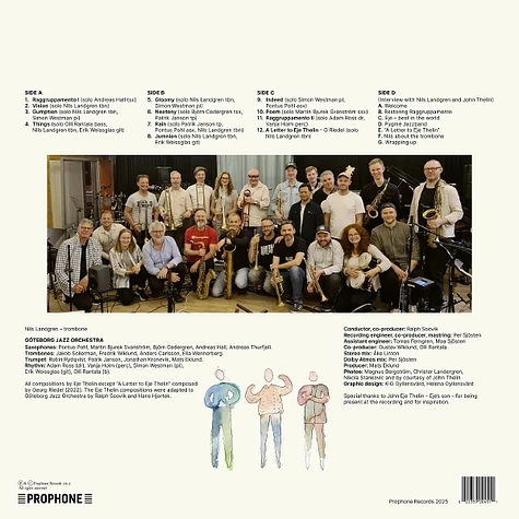 Nils Landgren / Göteborg Jazz Orchestra - Letter To Eje Thelin - Vinyl ...