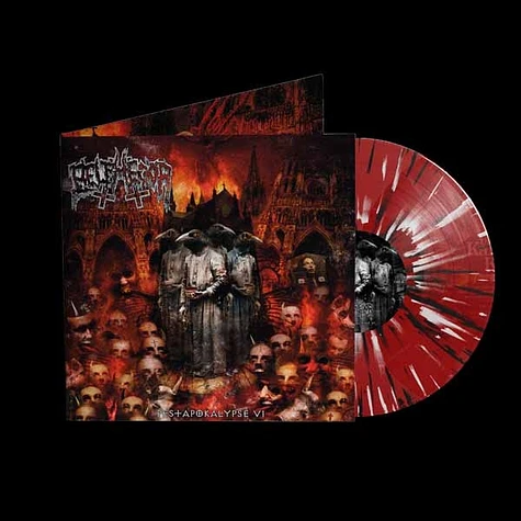 Belphegor - Pestapocalypse VI Red With White & Black Splatter Vinyl ...