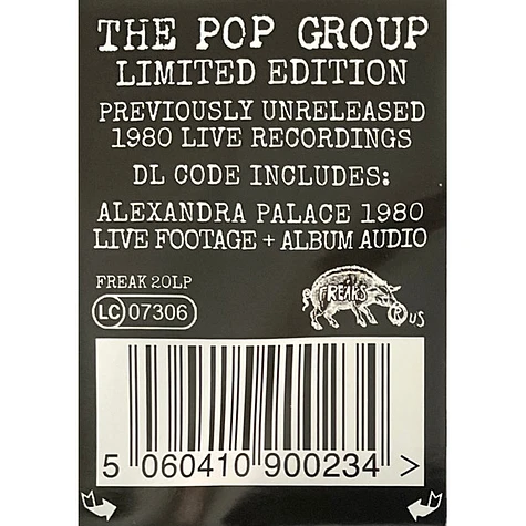 The Pop Group - The Boys Whose Head Exploded - Vinyl LP - 2016 - UK ...