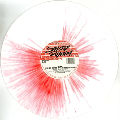 Wink - Higher State Of Consciousness Red / White Splatter Vinyl Edition ...