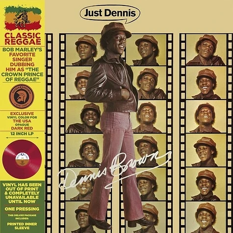 Dennis Brown - Just Dennis - Vinyl LP - 1975 - US - Reissue | HHV