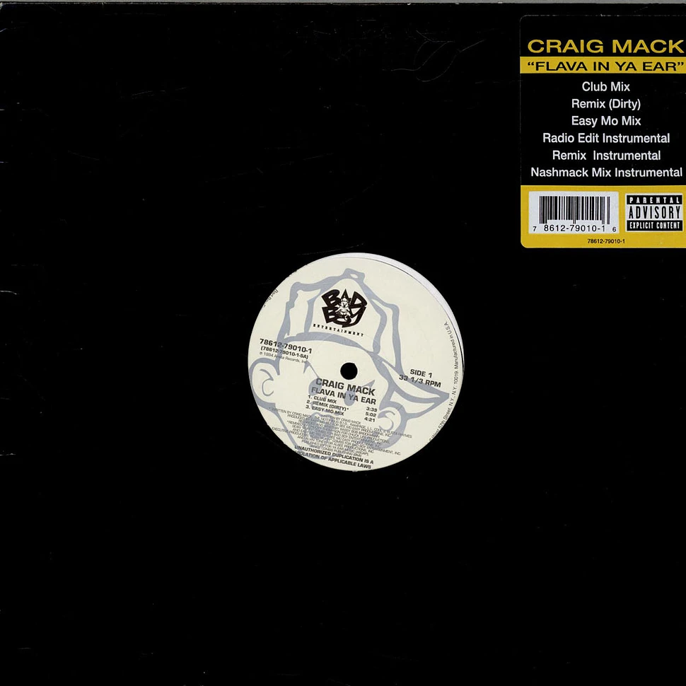 Craig Mack - Flava In Ya Ear (Remix) - Vinyl 12" - 2001 - US - Reissue ...