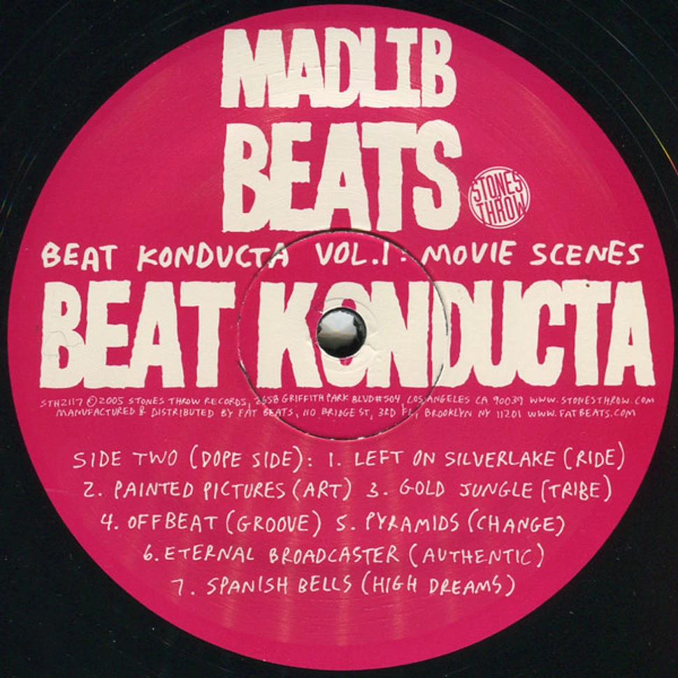 Madlib The Beat Konducta - Vol. 1: Movie Scenes - Vinyl LP - 2005 - US ...