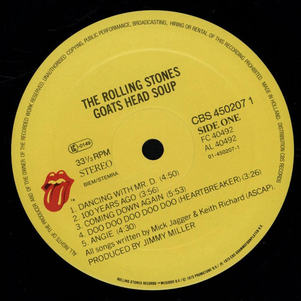 The Rolling Stones - Goats Head Soup - Vinyl LP - 1973 - NL - Reissue | HHV