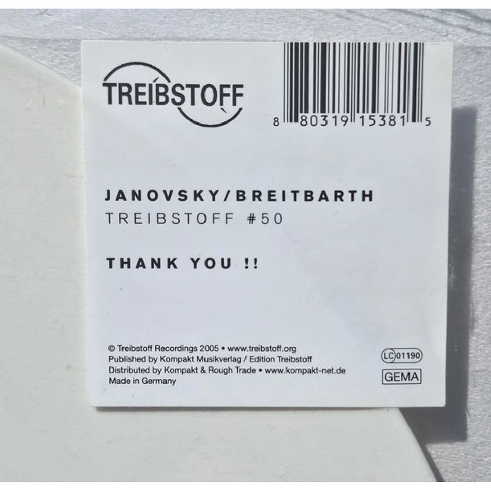 Marcel Janovsky / René Breitbarth - Thank You !! - Vinyl 12" - 2005 ...