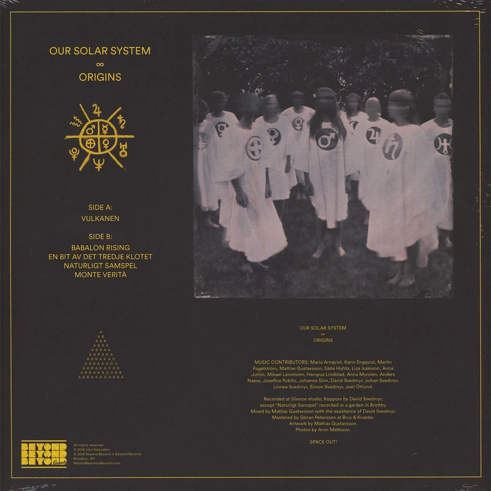 Our Solar System - Origins - Vinyl LP - 2018 - US - Original | HHV
