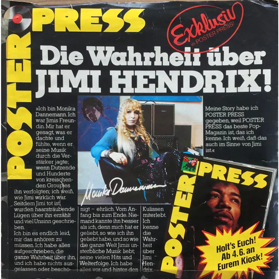 Jimi Hendrix - Hey Joe - Vinyl Flexi-disc - 1974 - DE - Original | HHV