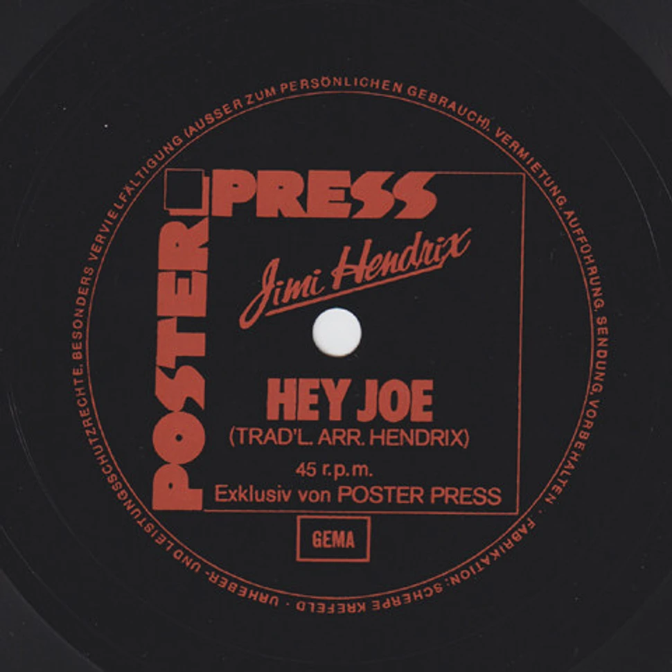 Jimi Hendrix - Hey Joe - Vinyl Flexi-disc - 1974 - DE - Original | HHV