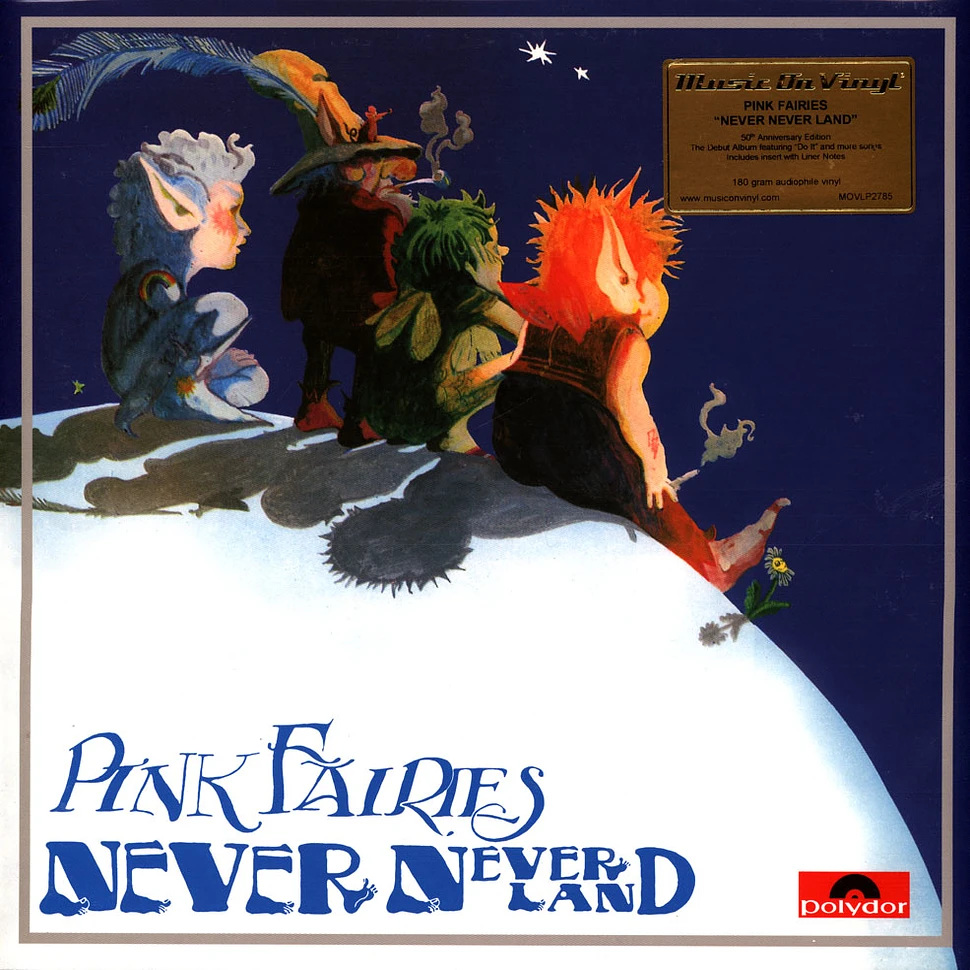 Pink Fairies - Never Never Land - Vinyl LP - 1971 - EU - Reissue | HHV