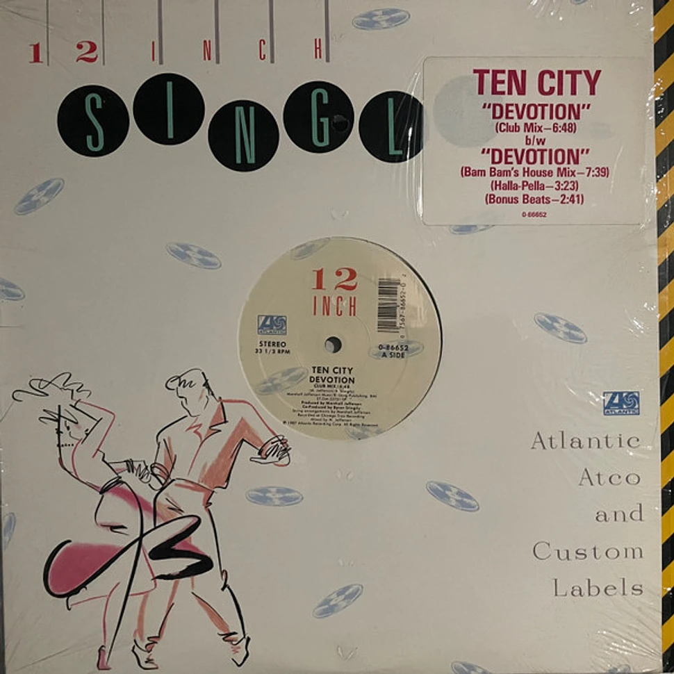 Ten City - Devotion - Vinyl 12" - 1987 - US - Reissue | HHV