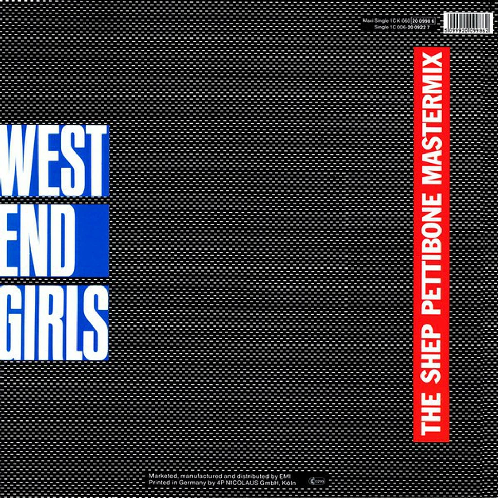 Pet Shop Boys - West End Girls (The Shep Pettibone Mastermix) - Vinyl ...