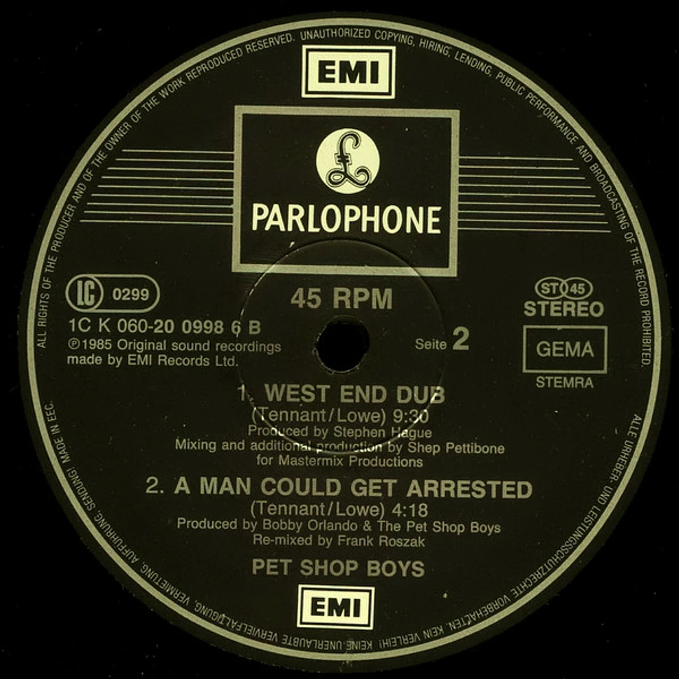 Pet Shop Boys - West End Girls (The Shep Pettibone Mastermix) - Vinyl ...