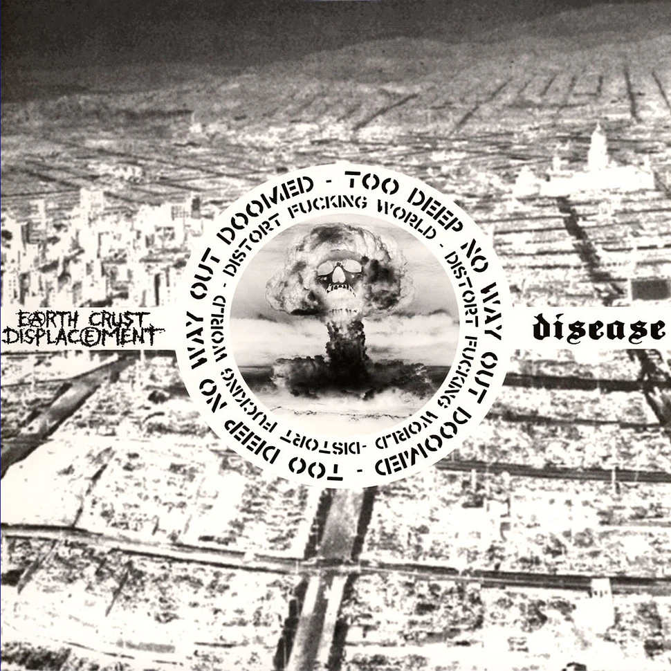 Earth Crust Displacement / Disease - Split - Vinyl LP - 2019 - EU ...