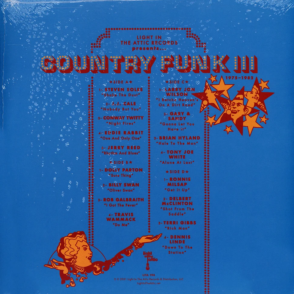 V.A. - Country Funk Volume 3 1975-1982 Black Vinyl Edition - Vinyl 2LP ...