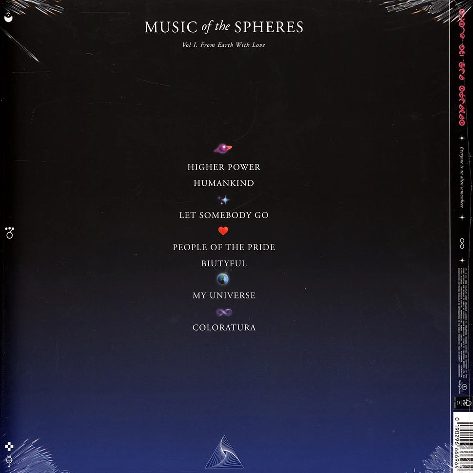 Coldplay - Music Of The Spheres - Vinyl LP - 2021 - EU - Original | HHV