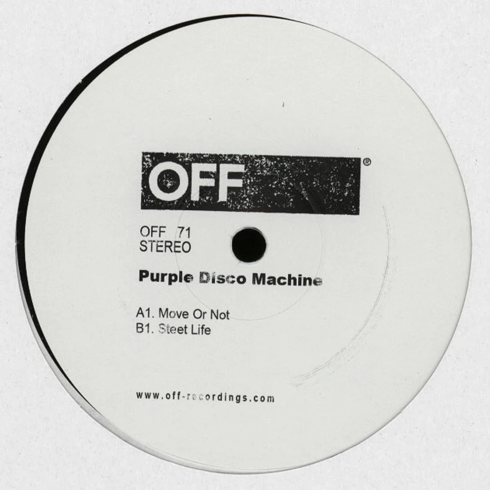 Purple Disco Machine - Move Or Not - Vinyl 12" - 2013 - DE - Original | HHV