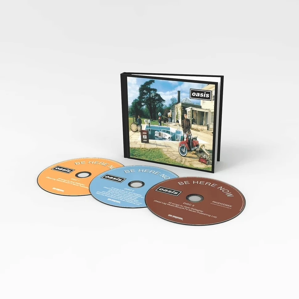 Oasis - Be Here Now Remastered 20th Anniversary Triple CD Edition - 3CD ...