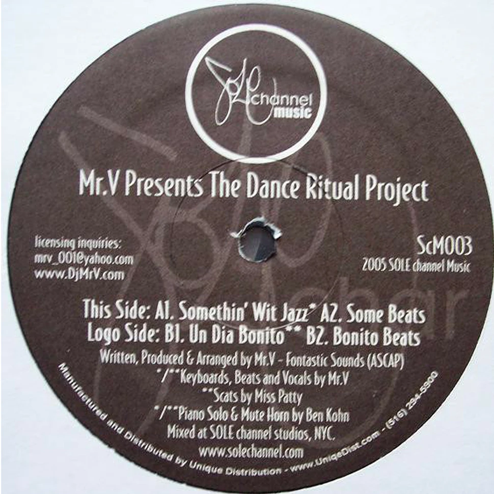 Mr. V - The Dance Ritual Project - Vinyl 12" - 2005 - US - Original | HHV