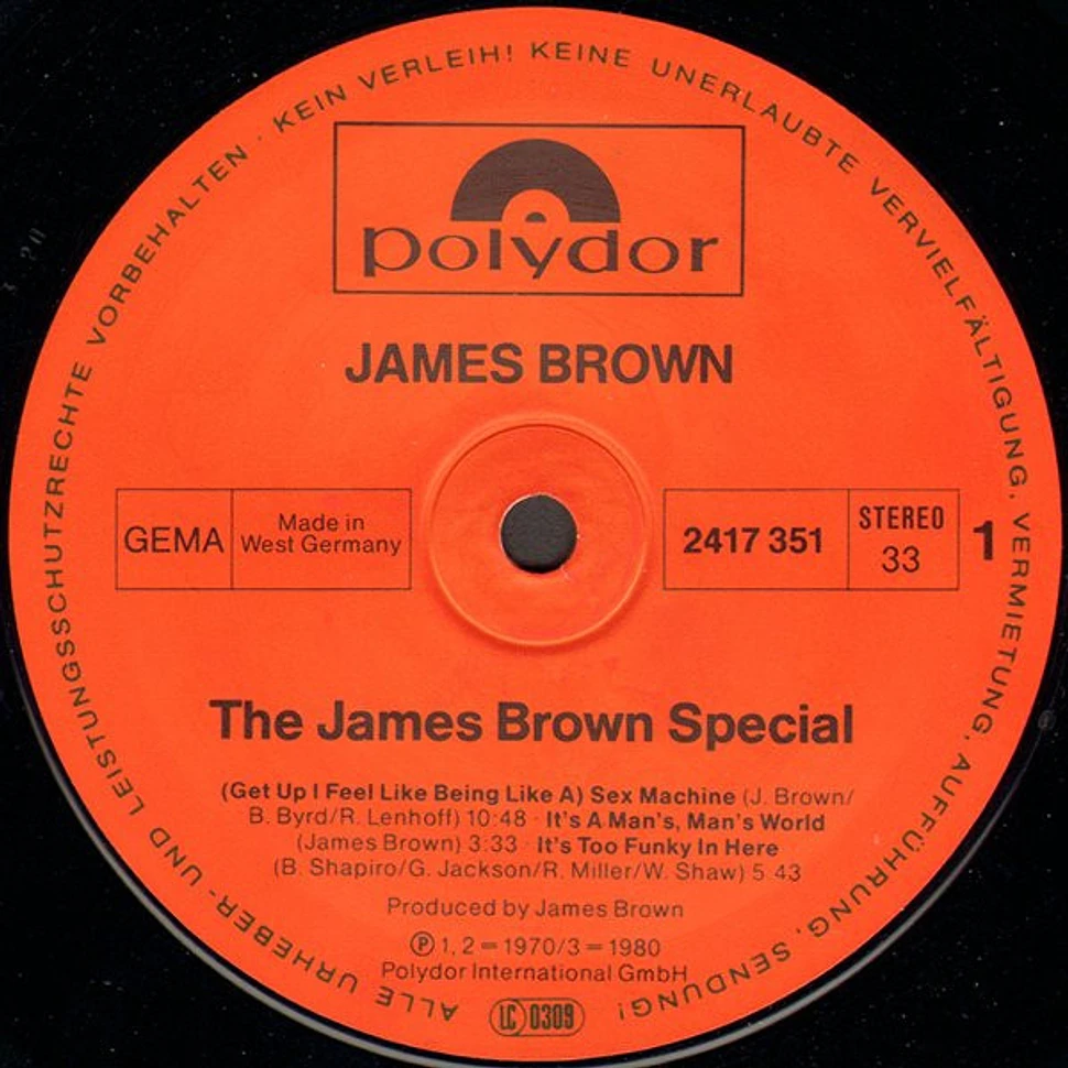 James Brown - The James Brown Special - Vinyl LP - 1980 - DE - Original ...