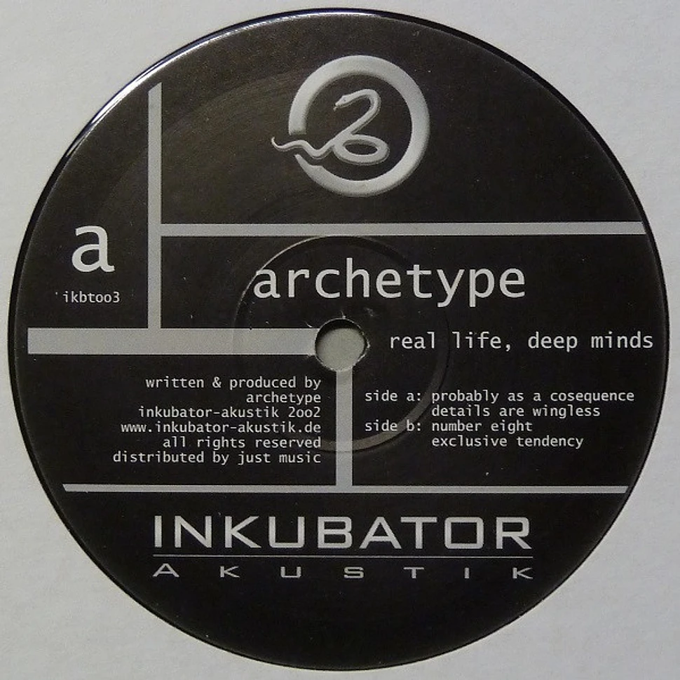 Archetype - Real Life, Deep Minds - Vinyl 12" - 2003 - DE - Original | HHV