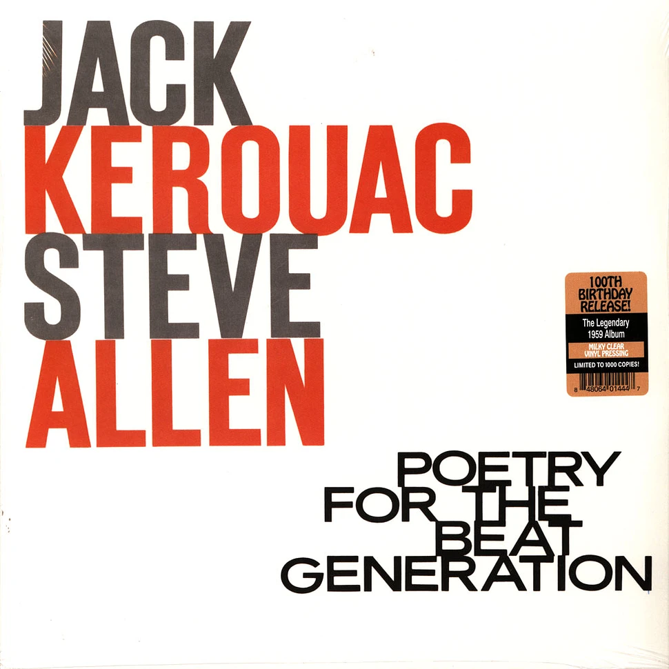 Jack Kerouac - Poetry For The Beat Generation - Vinyl LP - 1959 - EU ...
