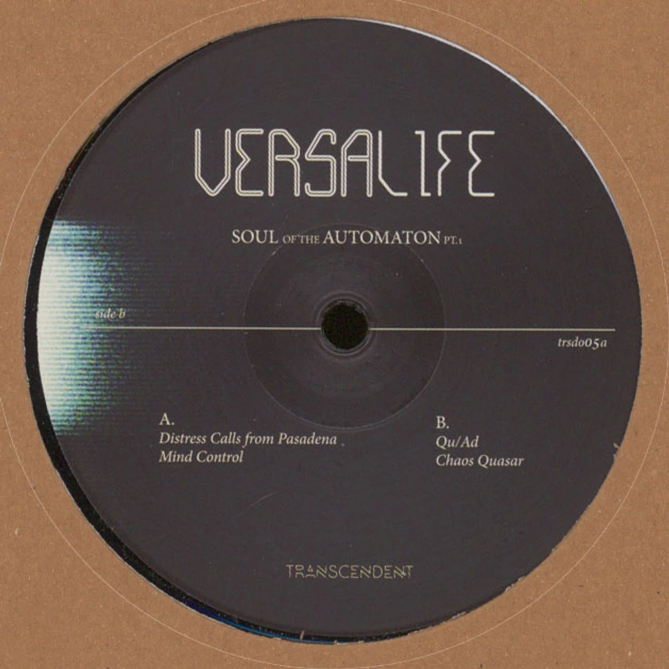 Versalife - Soul Of The Automaton Pt.1 - Vinyl 12" - 2017 - NL ...