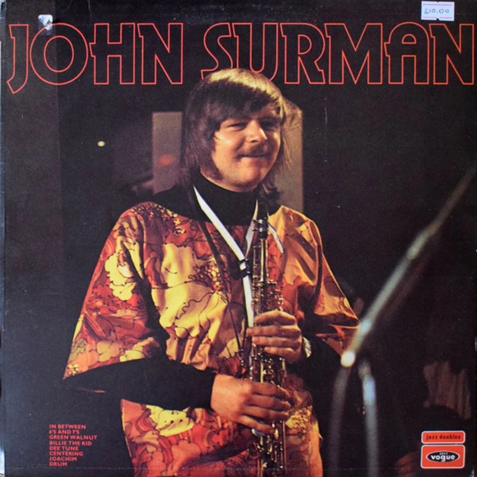 John Surman - John Surman - Vinyl LP - 1974 - UK - Reissue | HHV