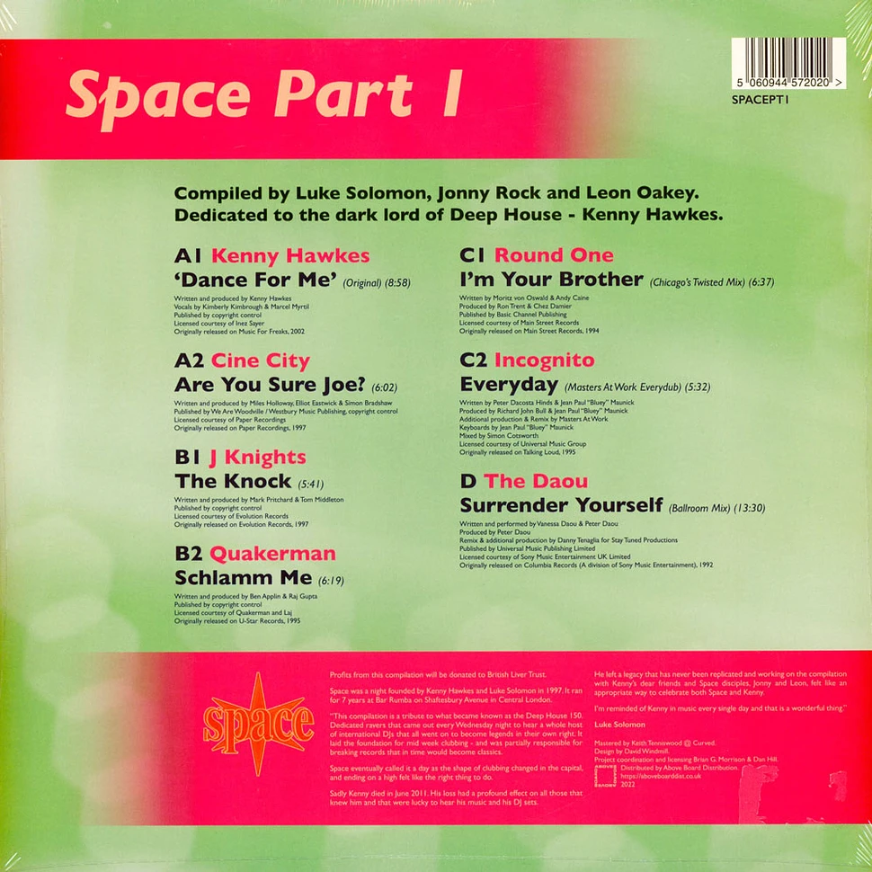 V.A. - Space Part 1 - Vinyl 2x12" - 2023 - UK - Original | HHV