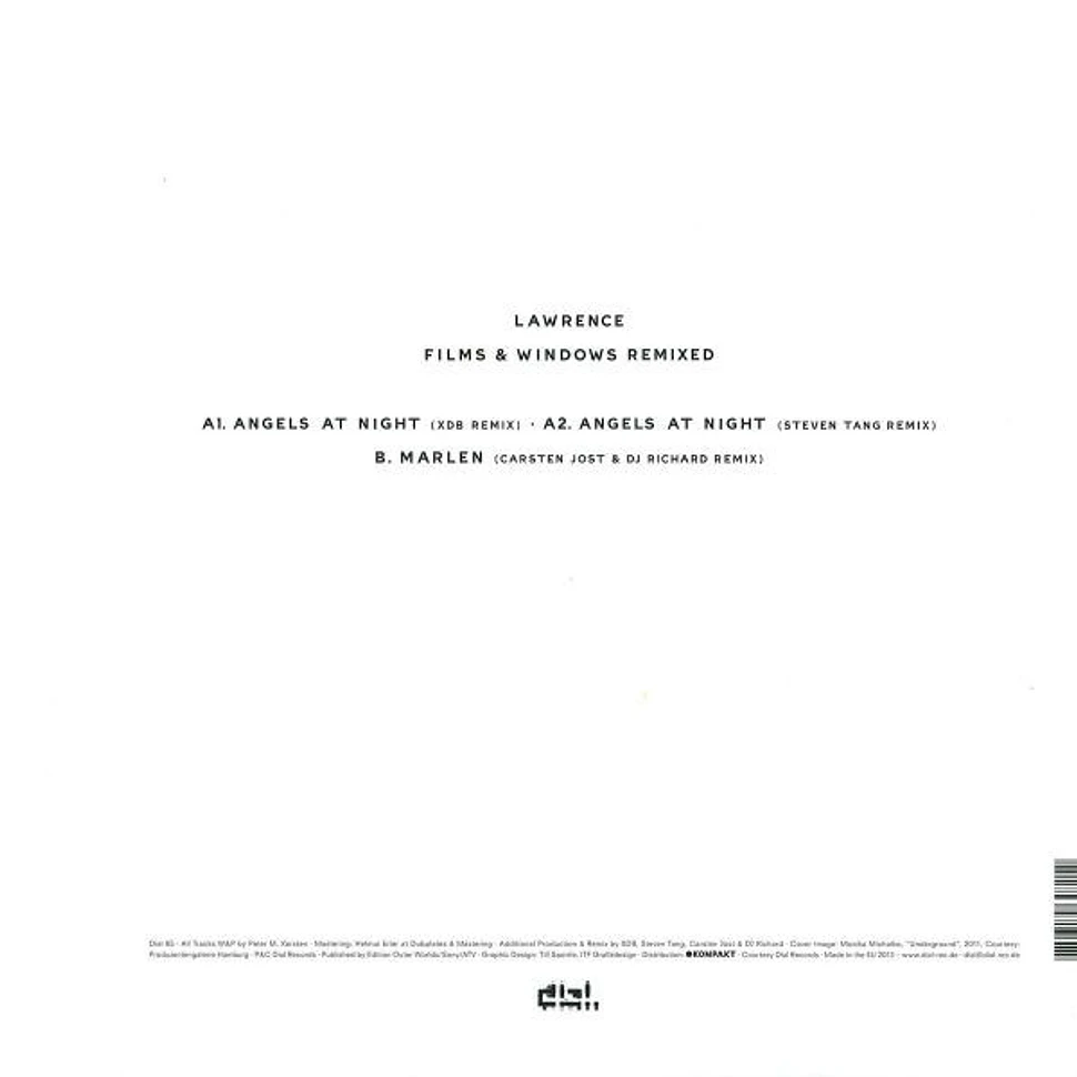 Lawrence - Films & Windows Remixed - Vinyl 12" - 2013 - DE - Original | HHV