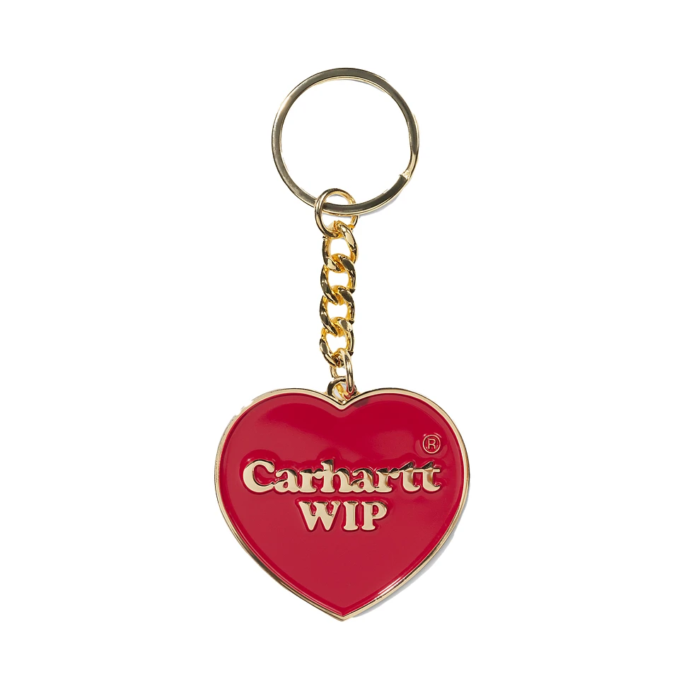 Carhartt WIP - Heart Keychain (Red) | HHV