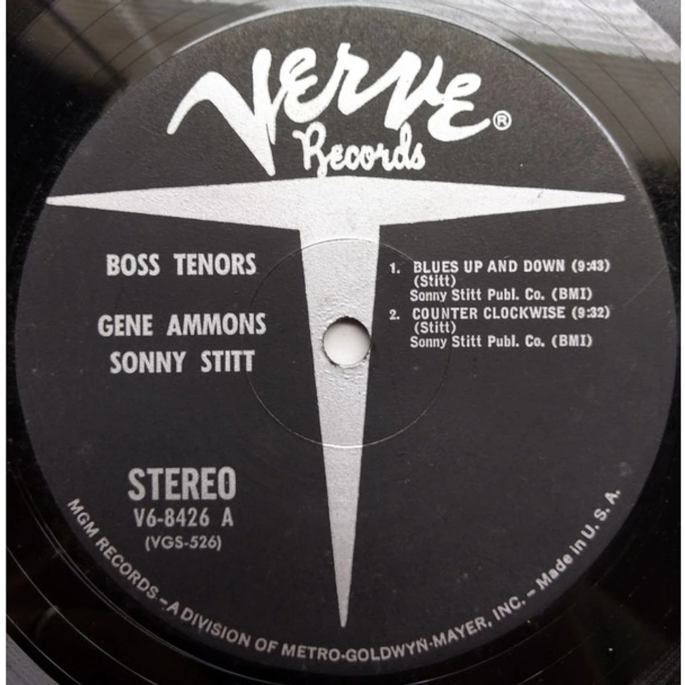 Gene Ammons / Sonny Stitt - Boss Tenors: Straight Ahead From Chicago ...