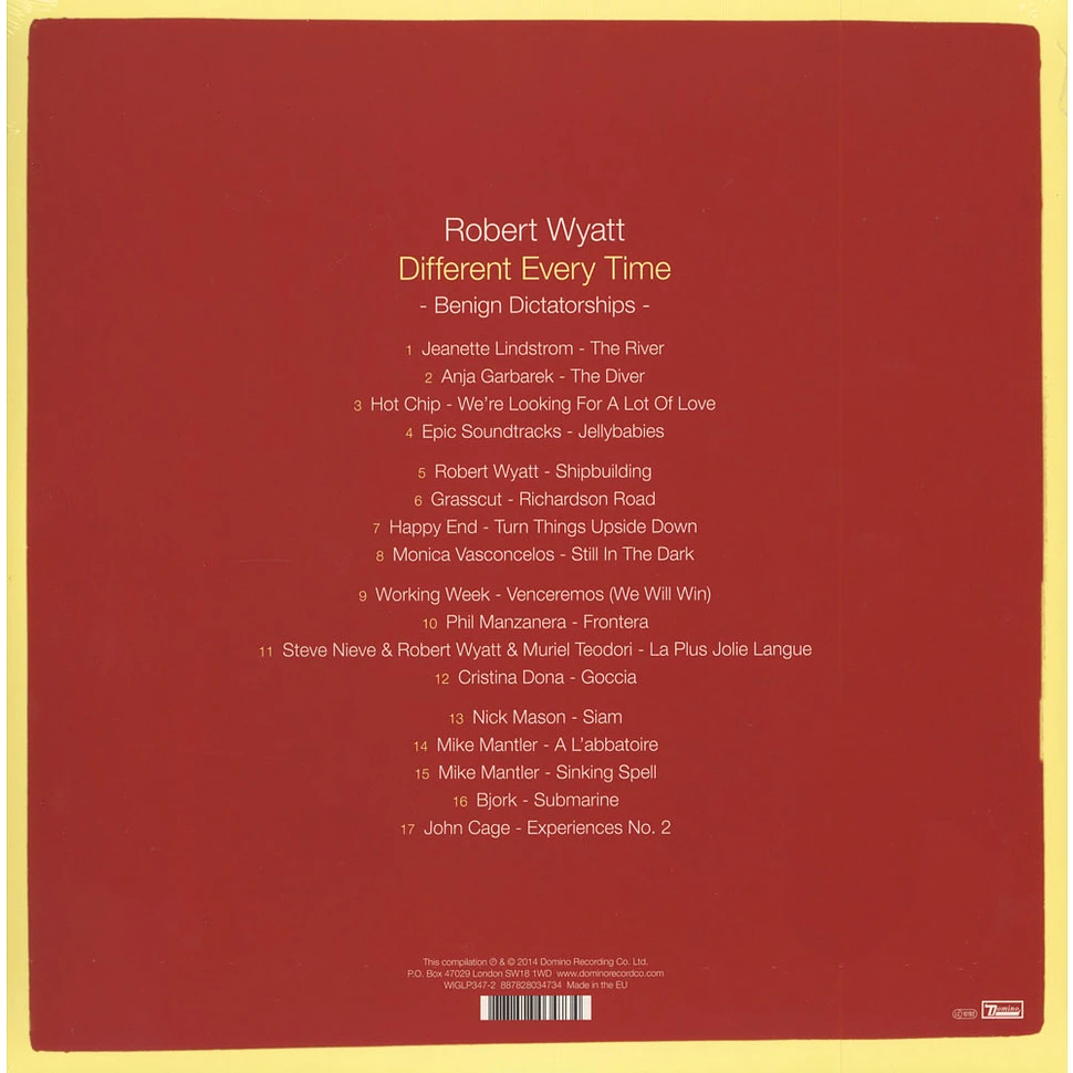 Robert Wyatt - Different Every Time Volume 2 (Benign Dictatorships ...