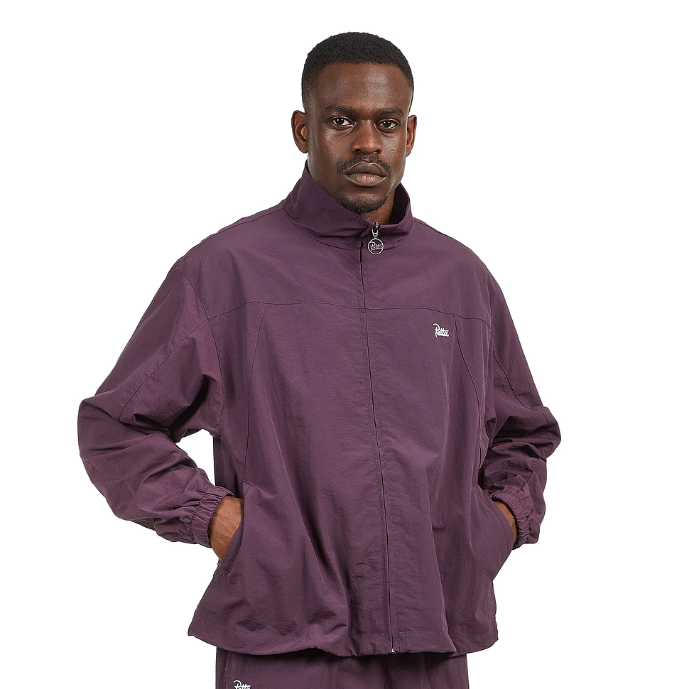 Patta - Basic M2 Nylon Track Jacket (Plum Perfect) | HHV