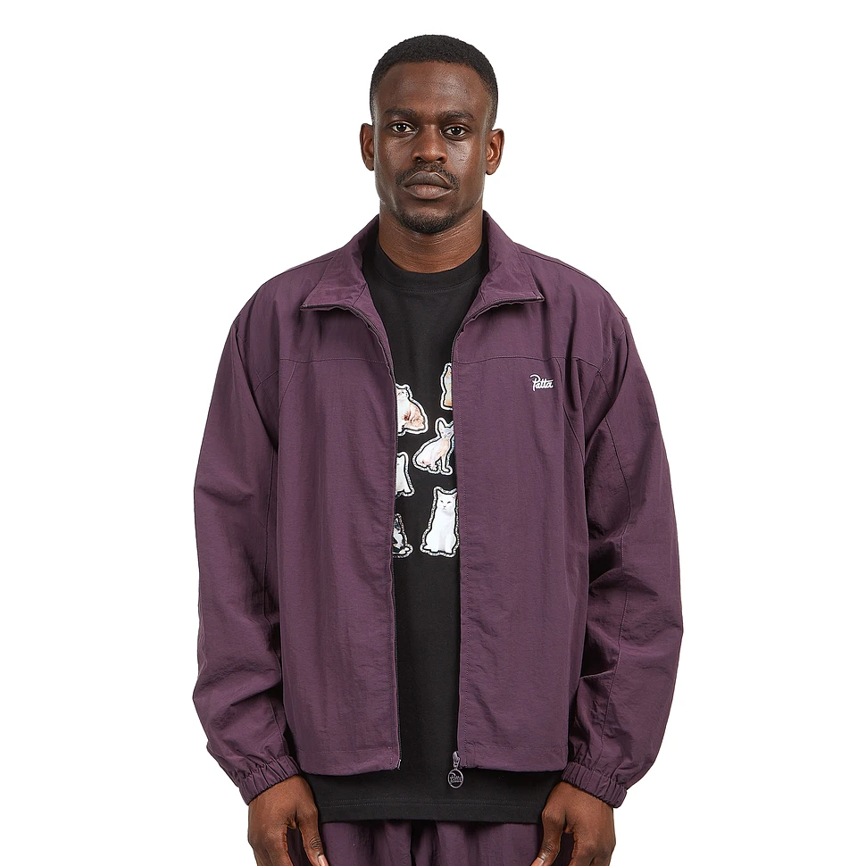 Patta - Basic M2 Nylon Track Jacket (Plum Perfect) | HHV