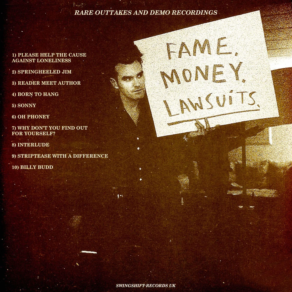 Morrissey - Reader Meet Author Colored Vinyl Edition - Vinyl LP - 2023 ...