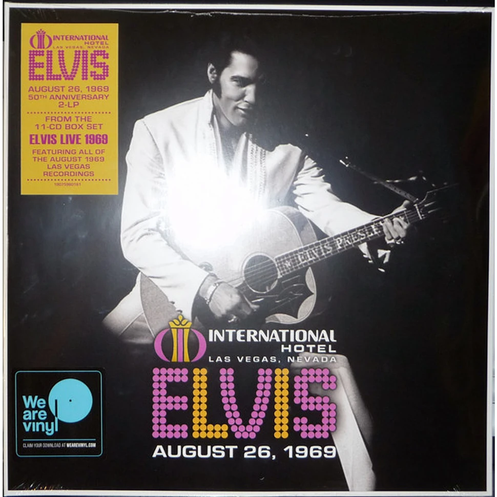 Elvis Presley International Hotel Las Vegas Nevada August 26 1969