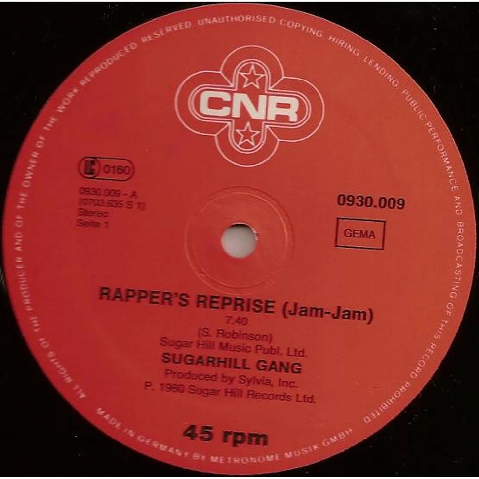 Sugarhill Gang - Rapper's Reprise (Jam Jam) - Vinyl 12" - 1980 - DE ...