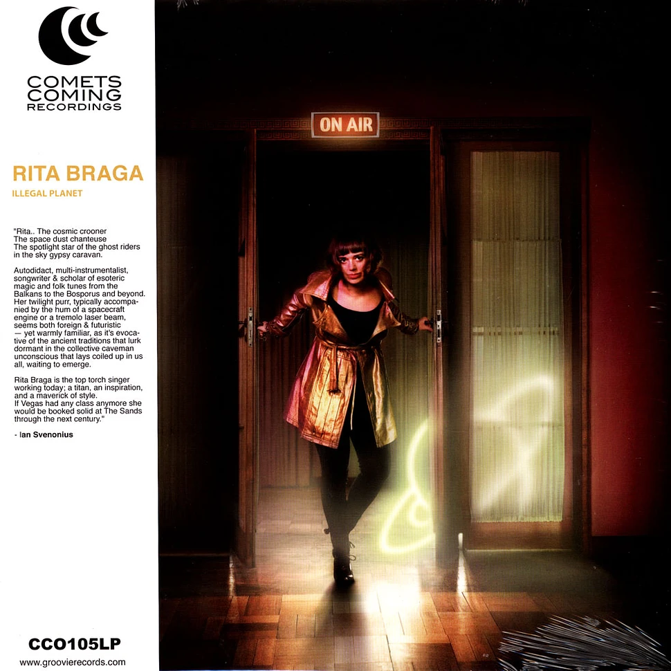 Rita Braga - Illegal Planet Black Vinyl Edition - Vinyl LP - 2023 - EU - Original | HHV