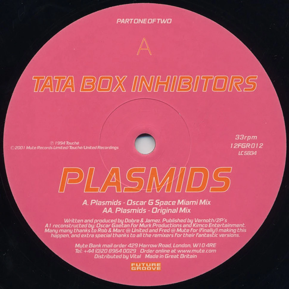 Tata Box Inhibitors - Plasmids - Vinyl 12" - 2001 - UK - Original | HHV