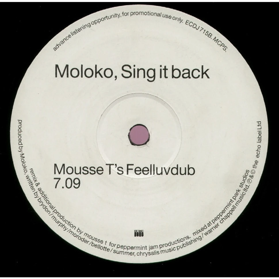Moloko - Sing It Back - Vinyl 12" - 1999 - UK - Original | HHV