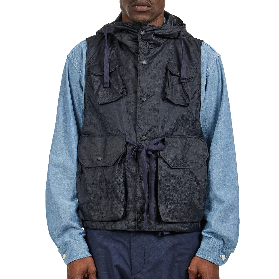 Engineered Garments - Field Vest (Dark Navy) | HHV