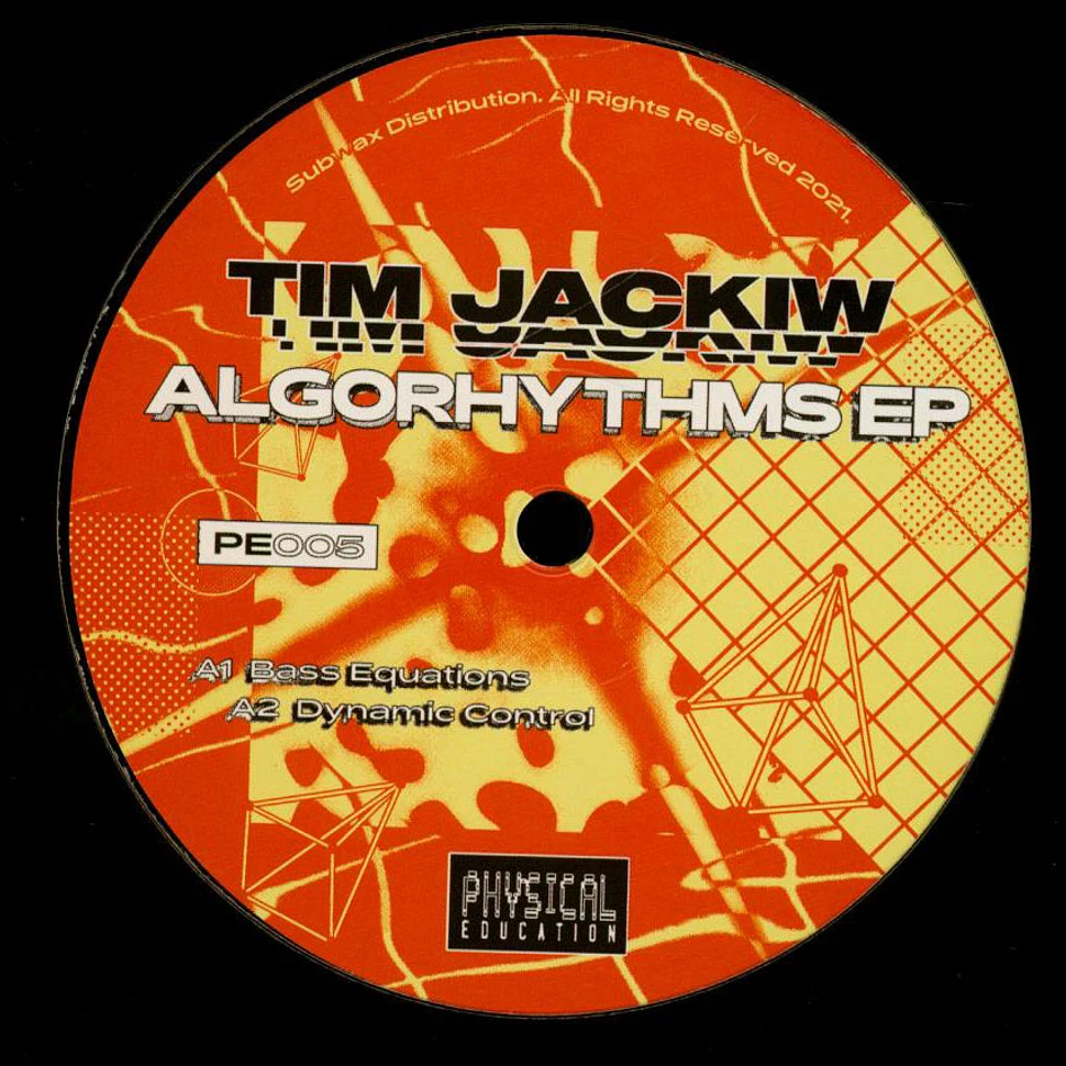 Tim Jackiw - Algorhythms Ep Orange Marbled 2023 Repress - Vinyl 12" - 2020 - EU - Reissue | HHV