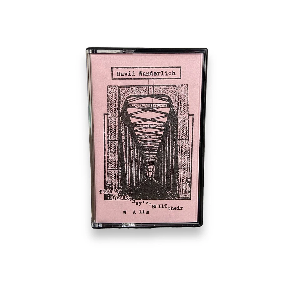 Davíd Wunderlich - First They've Built Their Walls - Tape - 2023 - EU ... Davíd Wunderlich - First They've Built Their Walls - Tape - 2023 - EU ...