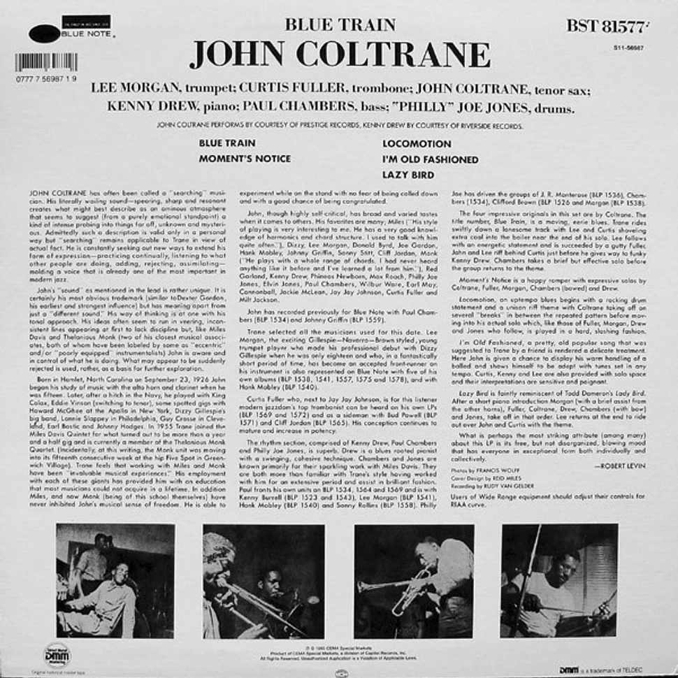 John Coltrane - Blue Train - Vinyl LP - US - Reissue | HHV