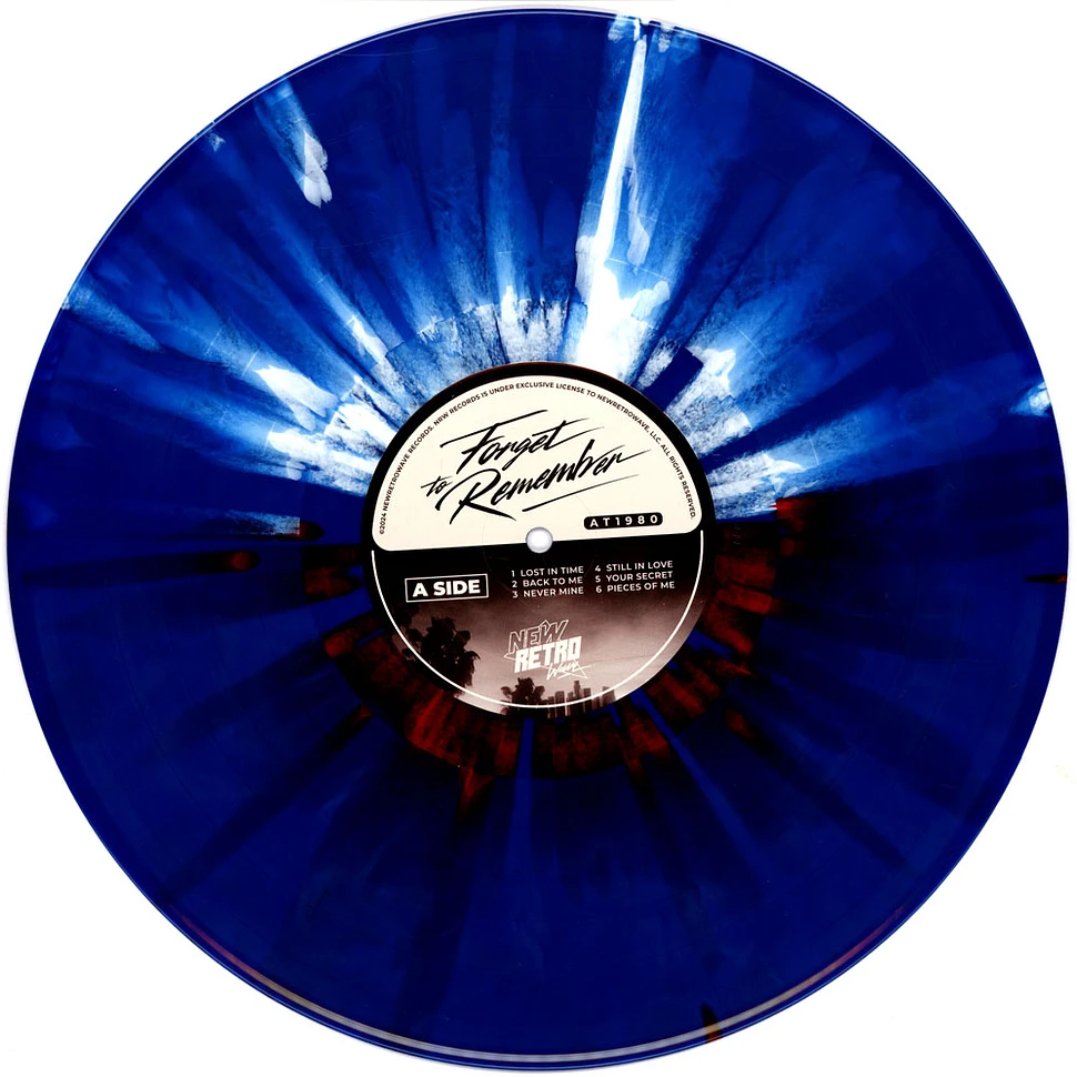 At 1980 - Forget To Remember Blue W/ White & Red Splatter Vinyl Edition ...