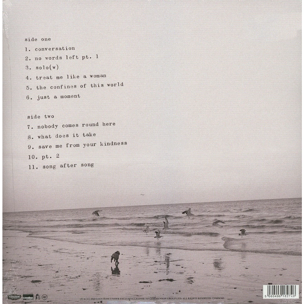 Lucy Rose - No Words Left White Vinyl Edition - Vinyl LP - 2019 - EU ...