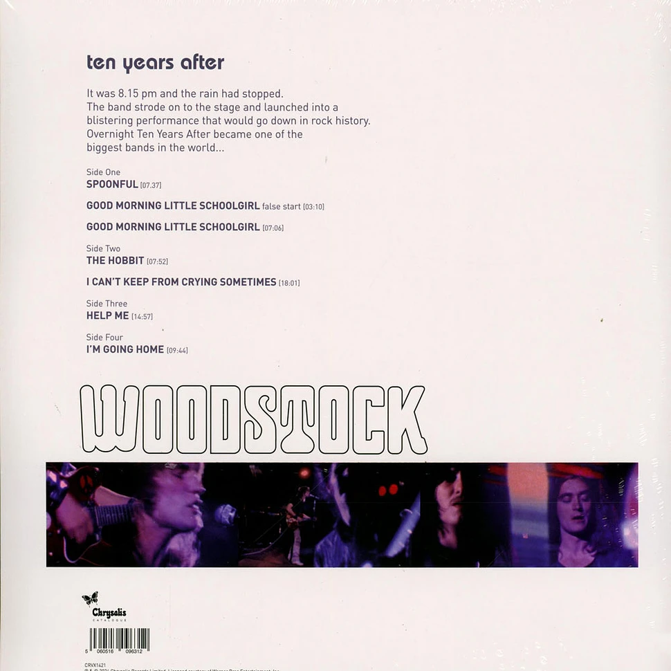 Ten Years After - Woodstock 1969 - Vinyl 2LP - 2024 - Original | HHV